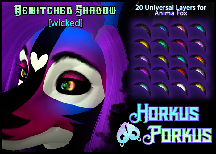 Second Life Marketplace - [HkPk] Bewitched Shadow for Anima Fox - Wicked